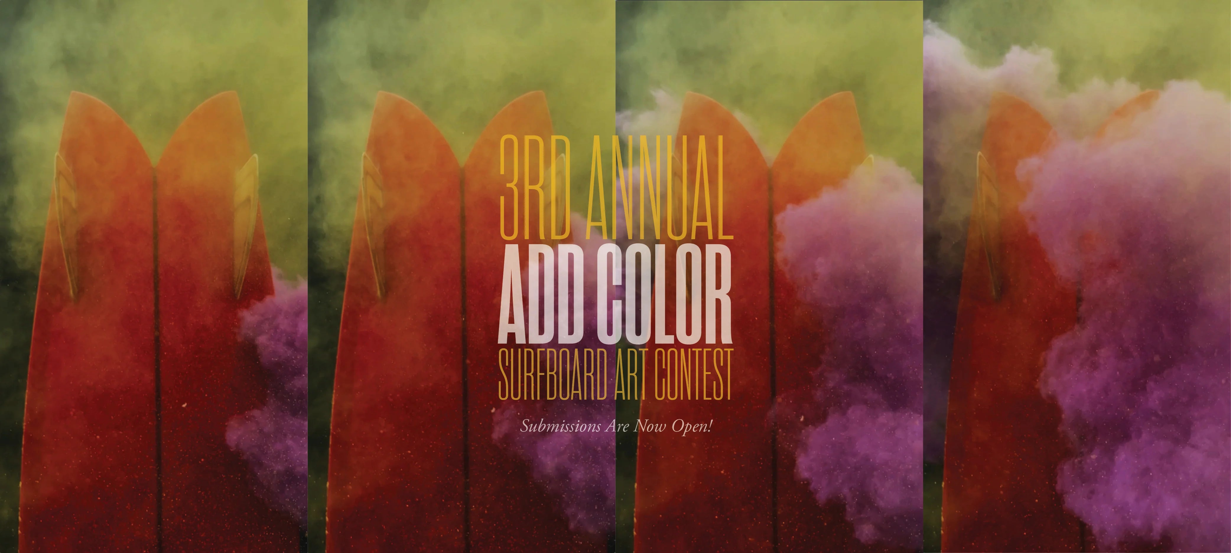 3rd Annual 'Add Color' Surfboard Art Contest – Vissla AU